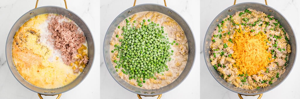 1 Skillet, 20-Minute, Homemade Tuna Helper | A Cup Of Cream