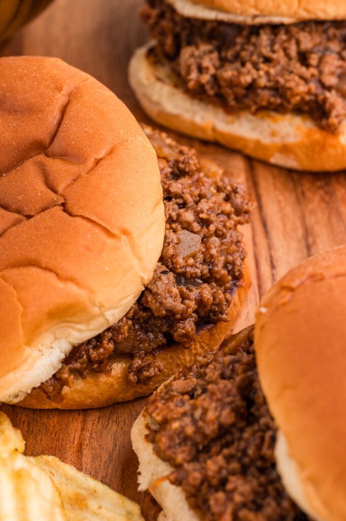 Ground Beef BBQ Sandwiches | A Cup Of Cream