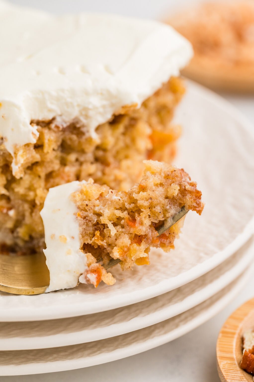 Carrot Cake Poke Cake | A Cup Of Cream